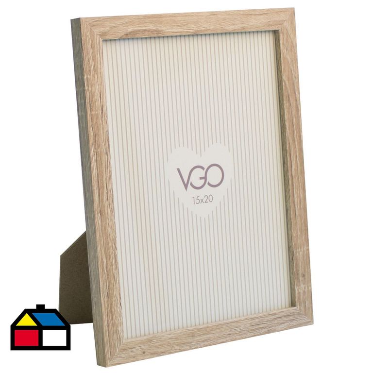 Marco de Foto Rustic 20x25 cm Madera Madera | Sodimac - Falabella
