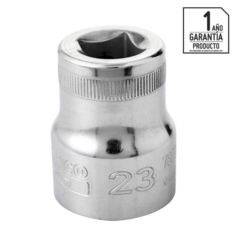 Dado poligonal 1/2"x23 mm acero | Sodimac - Falabella