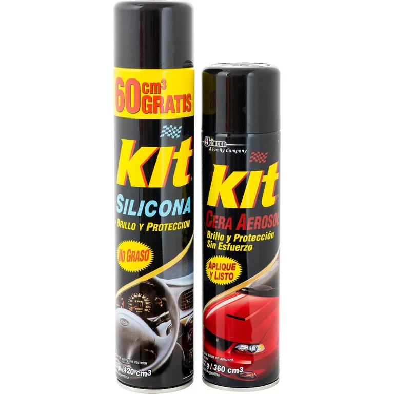 Kit de silicona en spray + cera en spray | Sodimac - Falabella