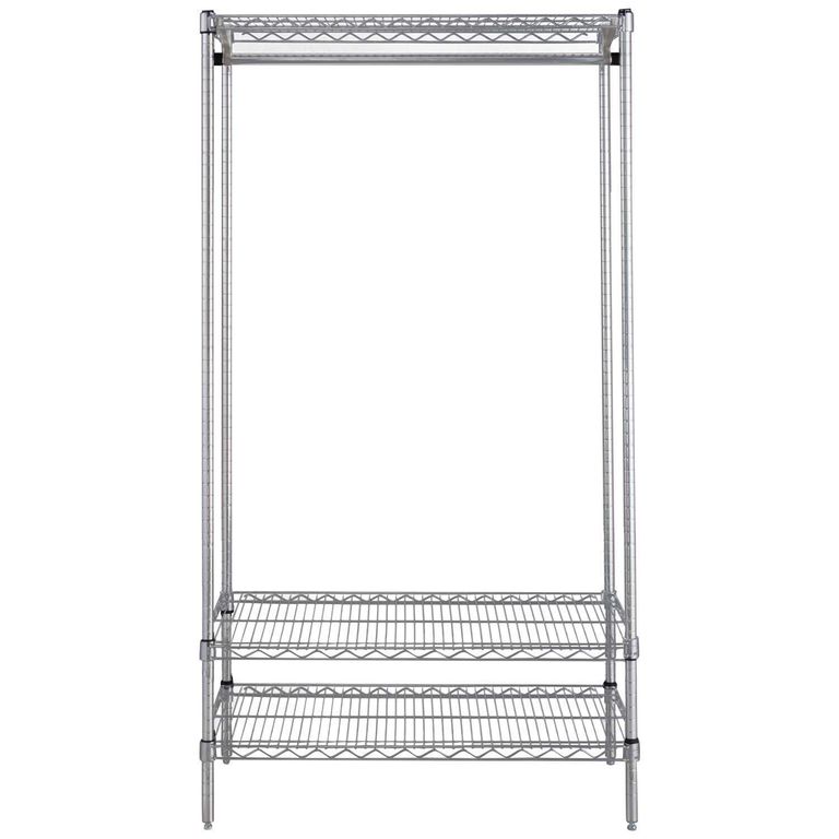 Perchero 2 Repisas Acero Cromado | Sodimac - Falabella