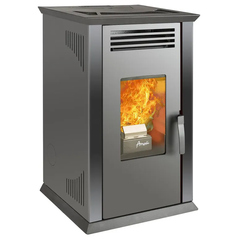 Estufa Pellet Italy 8100 Negro Negro | Sodimac - Falabella