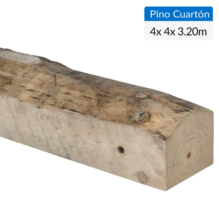 Pino Cuartón Dimensionado Verde 4x4 3,2 m | Sodimac - Falabella
