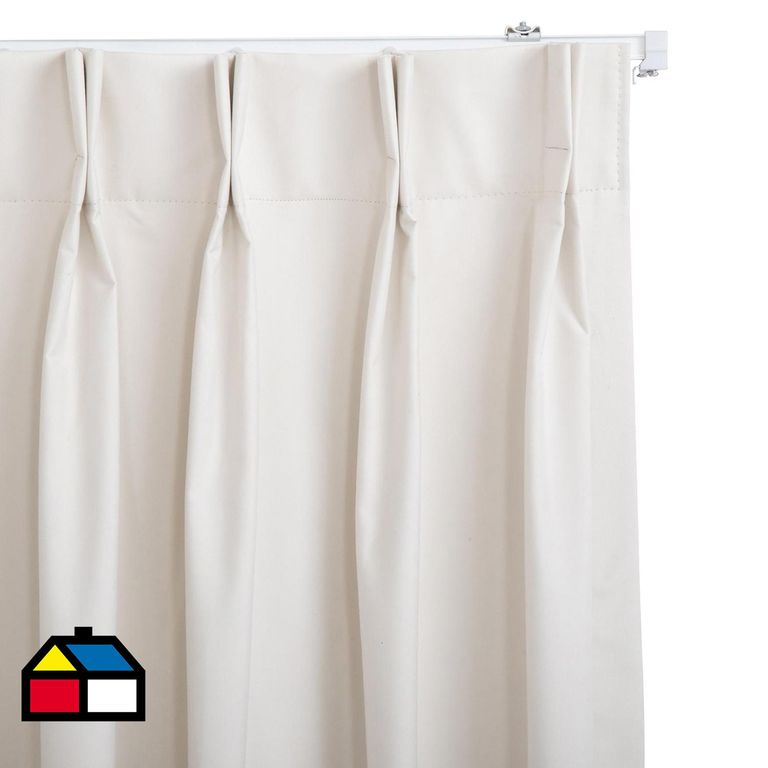 Cortina Tela Black Out Crudo Ancho 100 cma200 cm Alto 261 cma320 cm ...