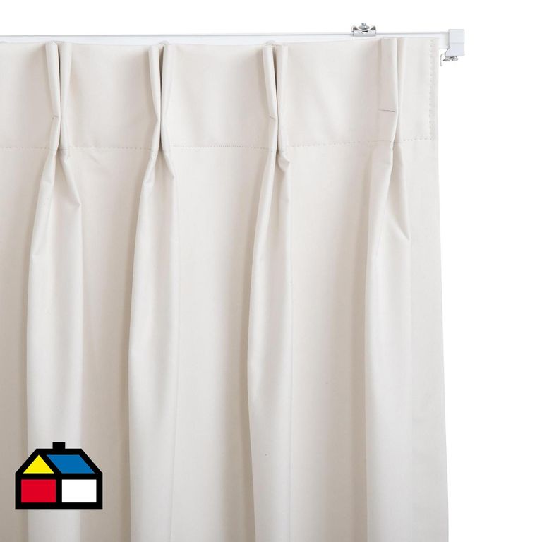 Cortina Tela Black Out Crudo Ancho 100 cma200 cm Alto 241 cma260 cm ...