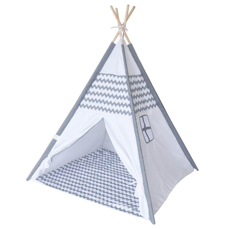 Tienda Carpa Teepe 120x150x120 cm Gris/blanco | Sodimac - Falabella