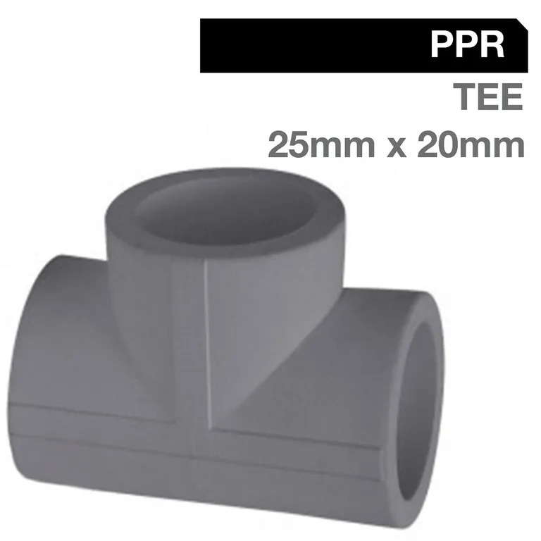 Tee PPR 25X20X25 mm Gris | Sodimac Chile