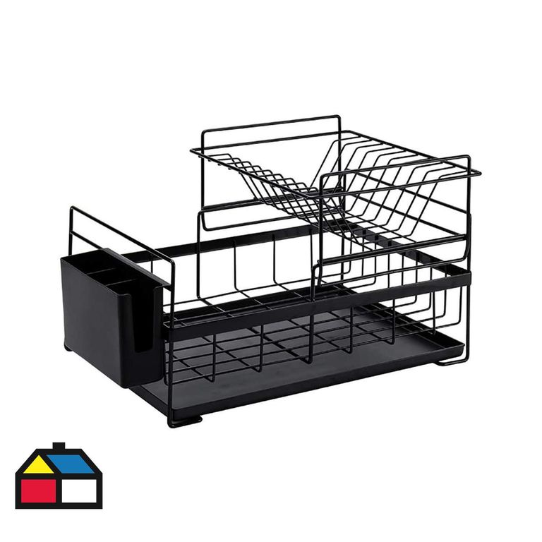 Secador organizador Platos Acero inoxidable | Sodimac - Falabella