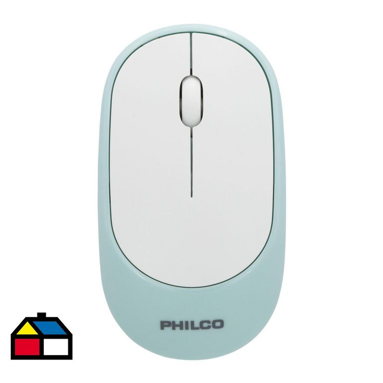Mouse inalambrico pro 2.4G color Cyan | Sodimac Chile