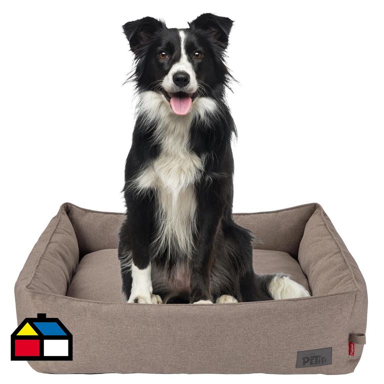Cama Talla L para Perro 26x80x95 cm Taupe | Sodimac Chile