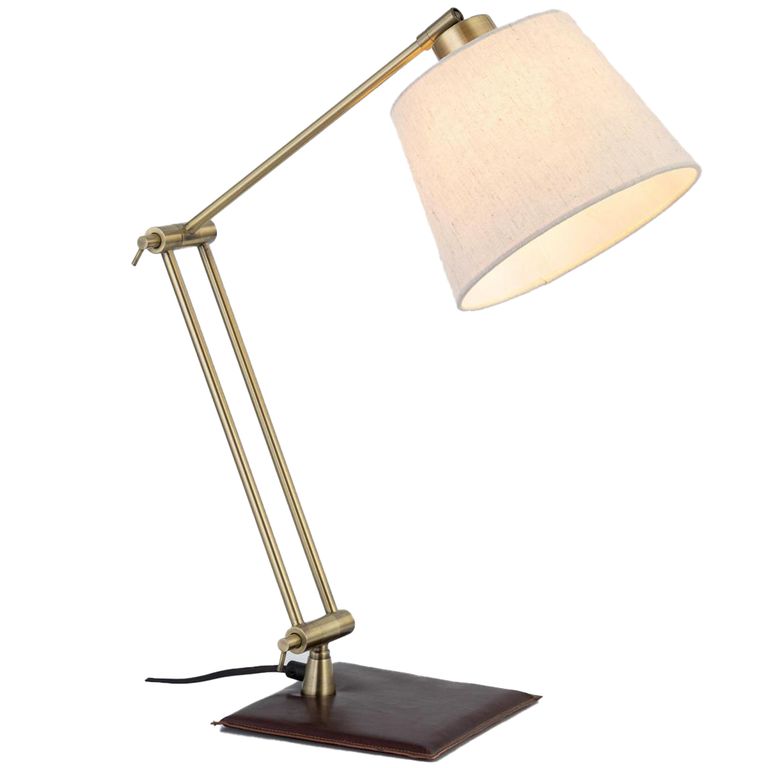 Lámpara Mesa Artic Bronce Amarillo/Dorado 20x45 cm | Sodimac - Falabella