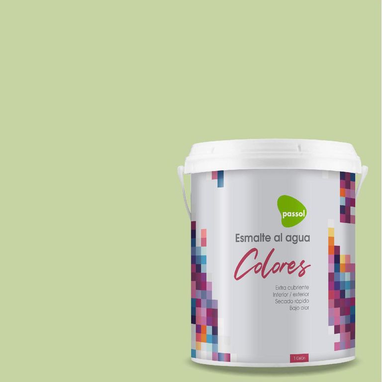 Esmalte al Agua Mate 1 galón(es) Verde Mineral Water | Sodimac - Falabella