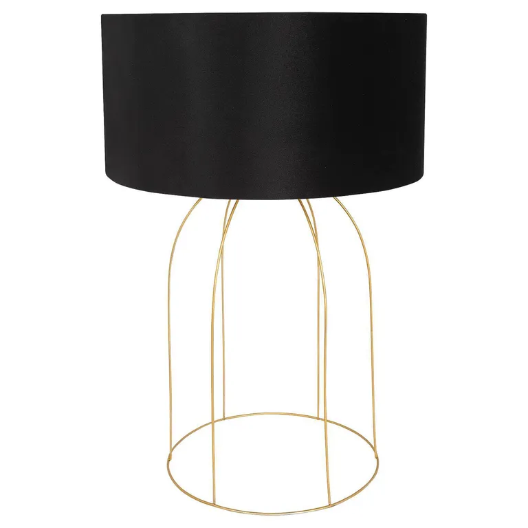 Lámpara Mesa TLH-H99 Amarillo/Dorado 46x63 cm | Sodimac - Falabella