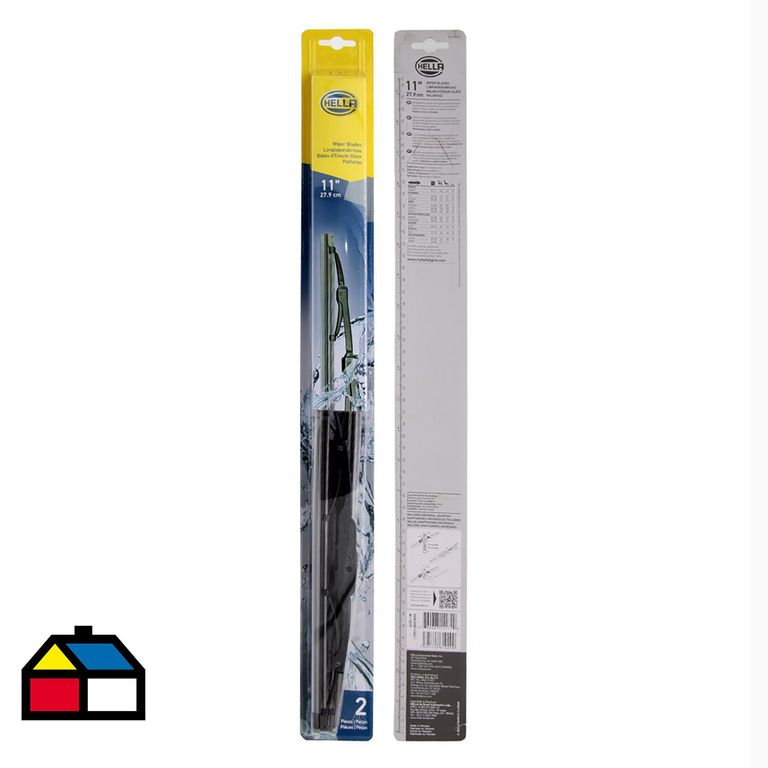 Plumilla para auto 11" con adaptador | Sodimac - Falabella