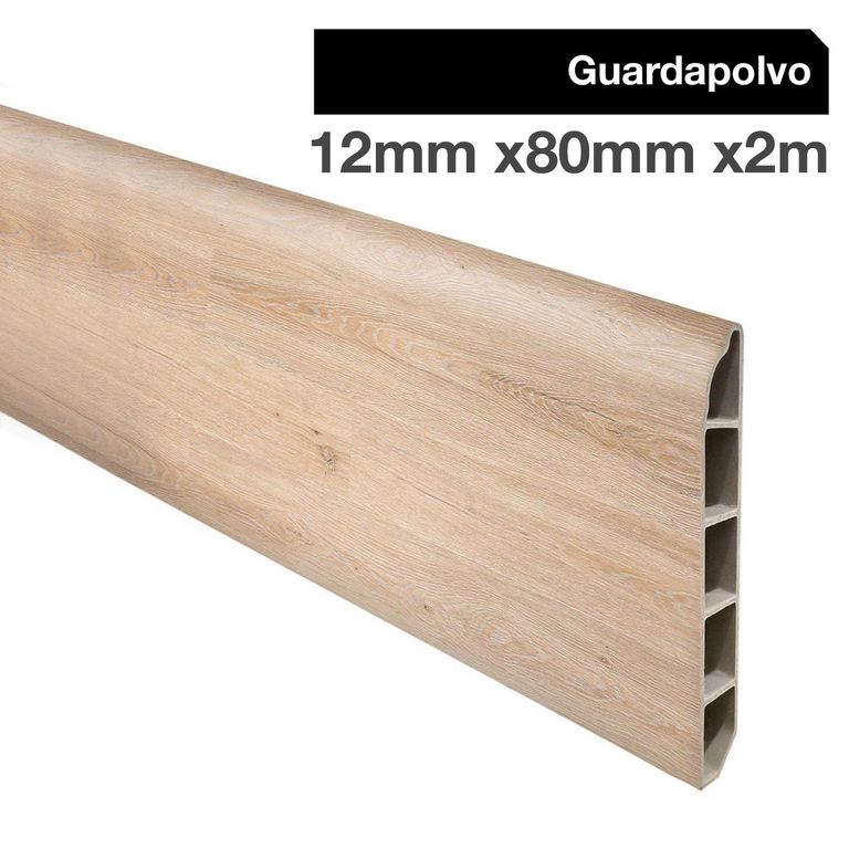 Guardapolvo PVC 2mt x 80mm Color Arena. | Sodimac Chile