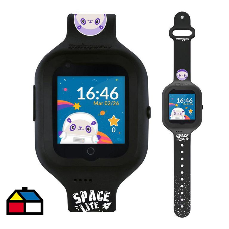 Smartwatch space lite negro | Sodimac Chile