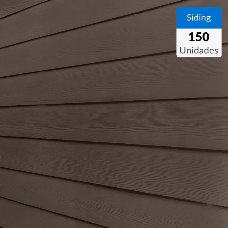 Pallet 150 Siding de 6x19x366 proyecto 70 m2 color nogal Volcanboard ...