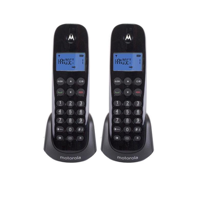 MOTOROLA Pack 2 teléfonos inalámbricos digitales | falabella.com