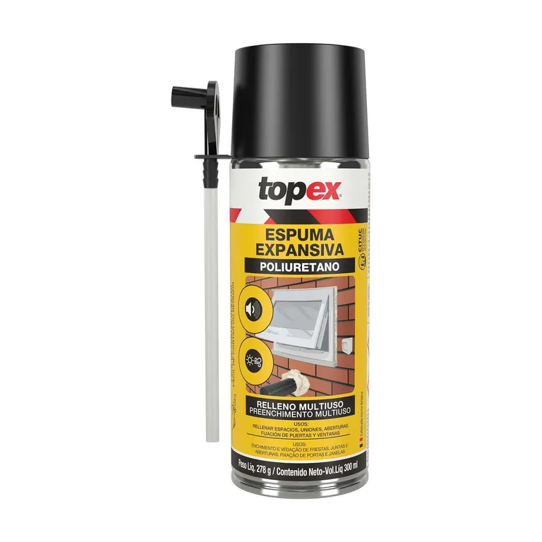 Expansiva Topex 300 ml Aislante Champán | Sodimac - Falabella