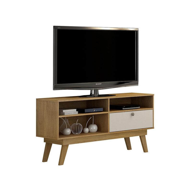 Rack TV Houston Canela Beige 50 " 136x65x36 cm | Sodimac - Falabella