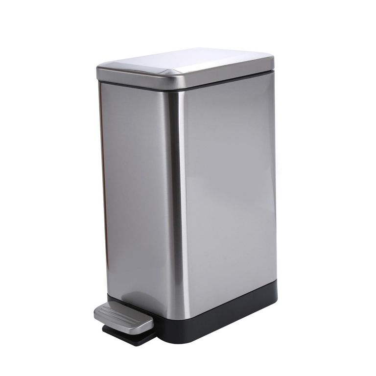 Basurero 15 Litros Metal Gris | Sodimac - Falabella