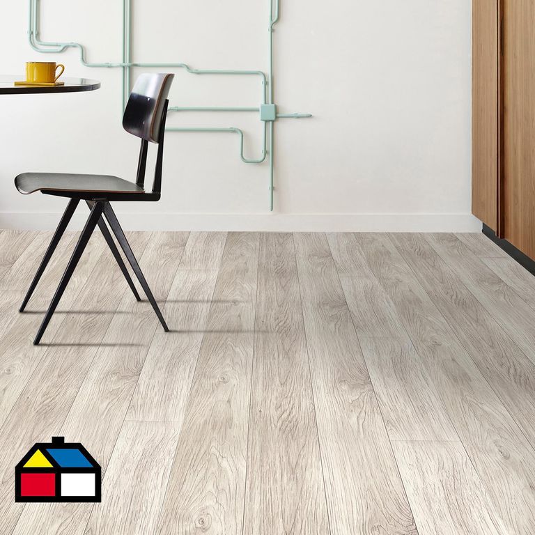 Piso Vinílico en Rollo 2,7 mm 2x5 m Elegance Silver 10 m2 | Sodimac ...