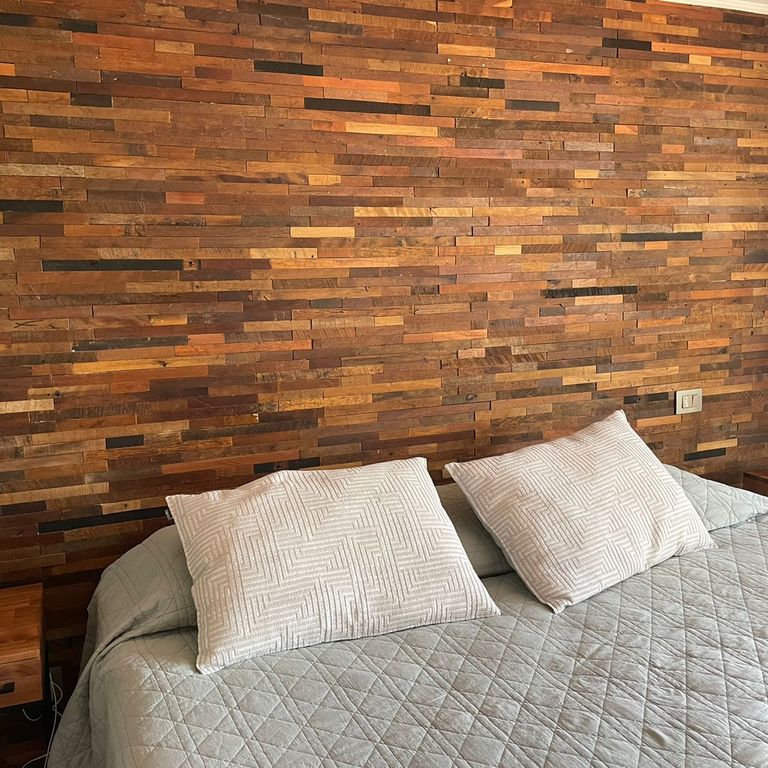 Fachaleta de Madera Sustentable 18x66 cm Luna Natural 1 m2 | Sodimac ...