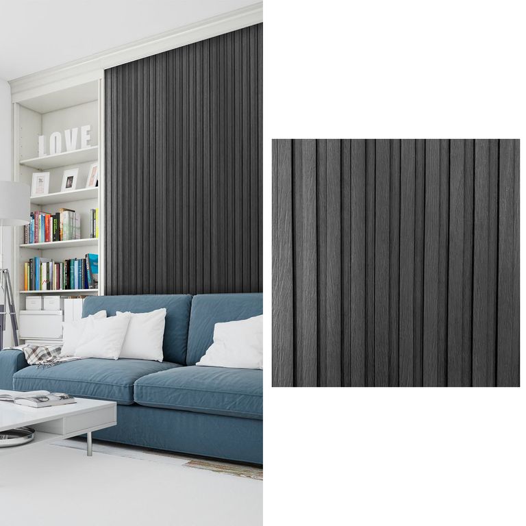 Wall Panel 3D 16x290 cm Gris 0.464 m2 | Sodimac Chile