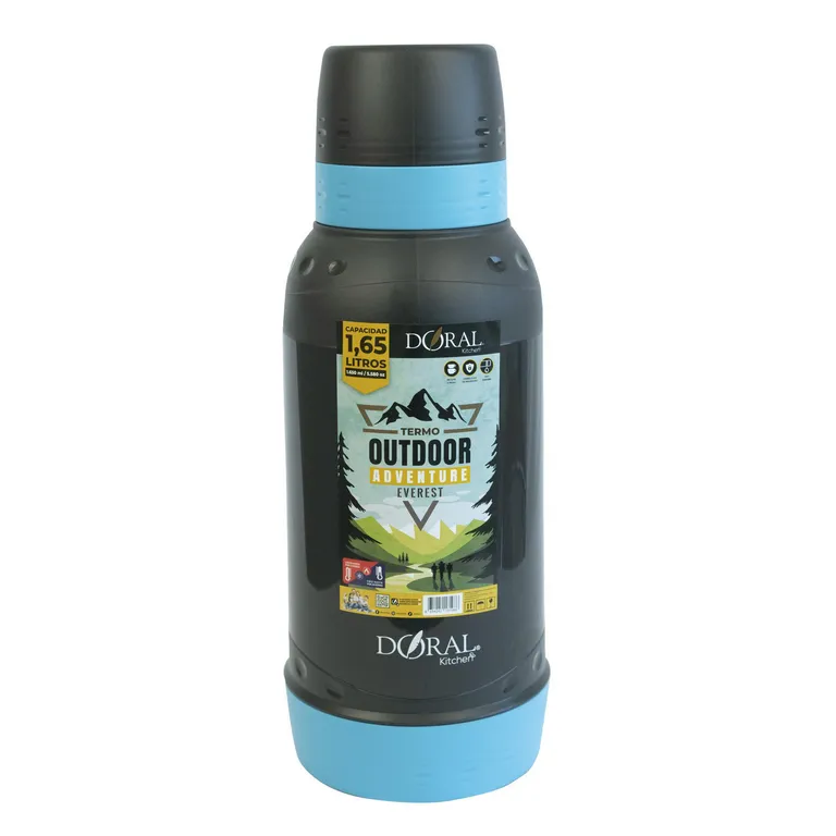 Termo Outdoor 1.650 l Negro | Sodimac Chile