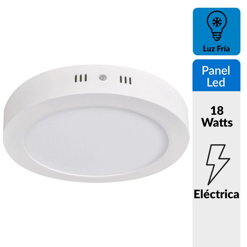 Panel Led Circular 18W 6500K Sobreponer G2 | Sodimac - Falabella