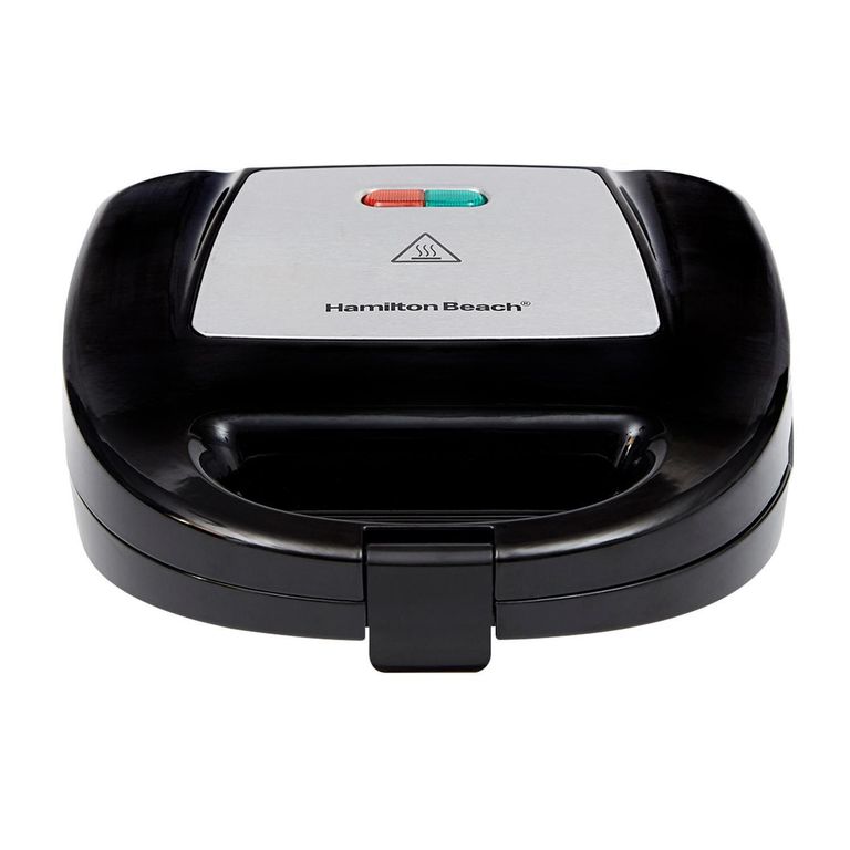 HAMILTON BEACH Sandwichera con Placas Antiadherentes 820 W SWD-25430-CL ...