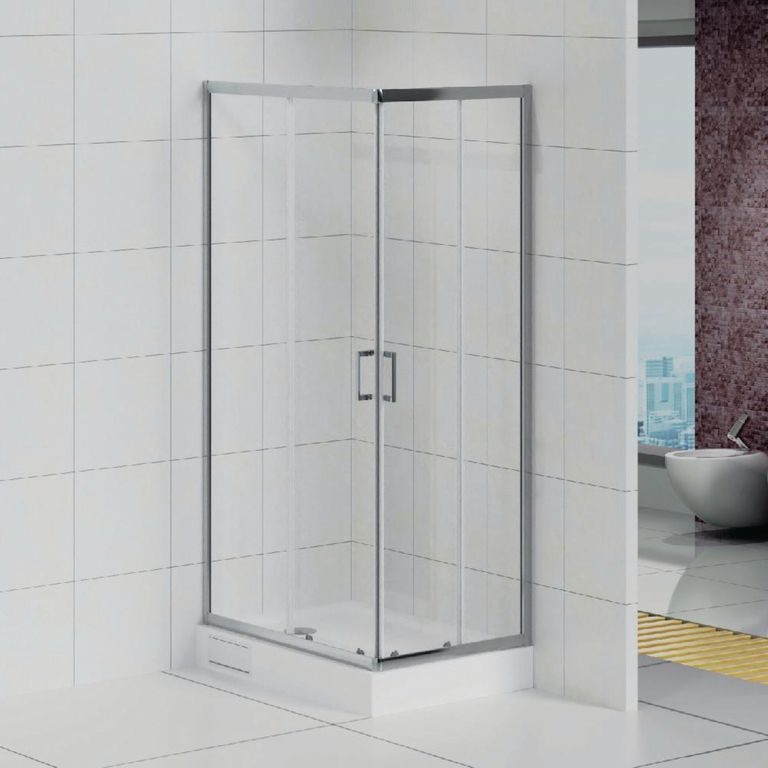 DUSCHY Cabina de Ducha 5mm con Receptáculo 100X70X190 | Falabella Chile