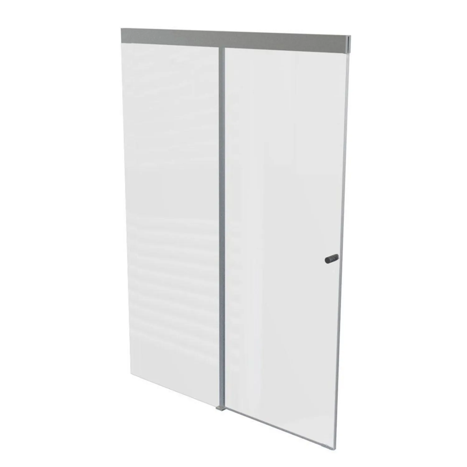 Mampara Corredera 130 x 185 cm Vidrio Templado | Sodimac - Falabella