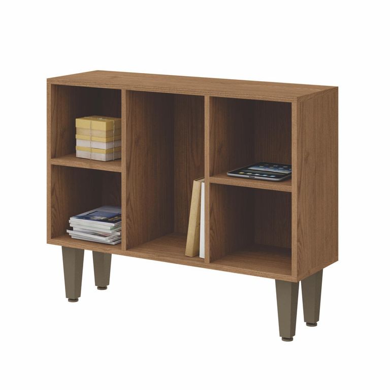 VEKKAHOME Estante MDP 2 Nivel(es) 80x64.5x25.5 cm Café | Falabella Chile