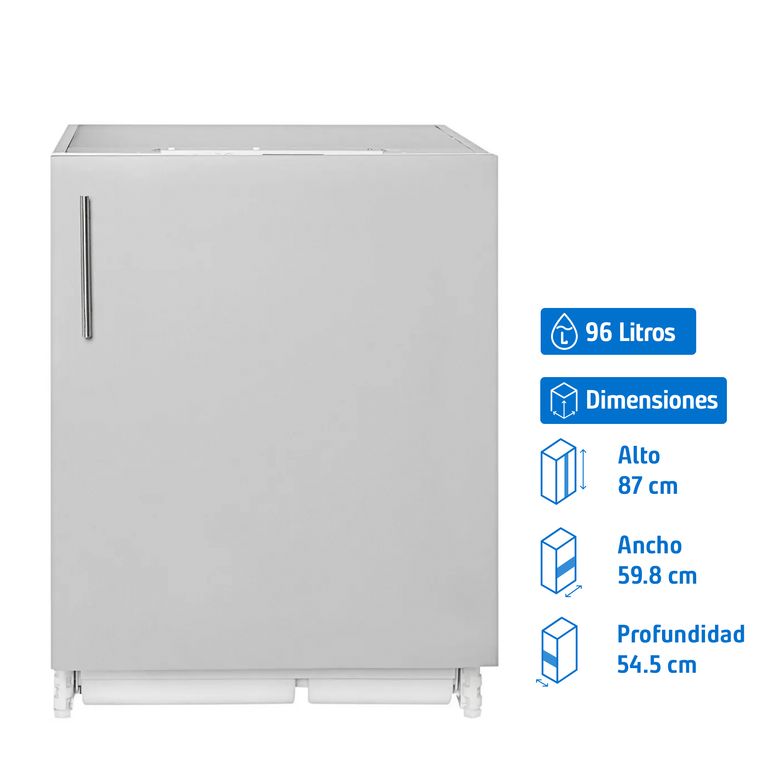Mini Freezer Vertical 96 Litros RSF-41160 BU | Sodimac Chile