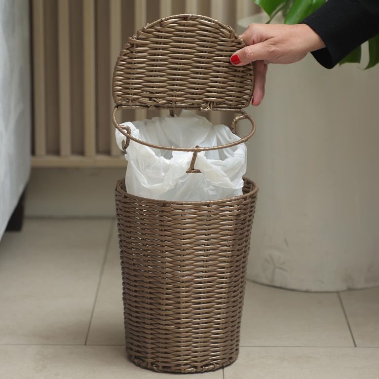 Basurero Papelero Boho 6 Litros Café | Sodimac - Falabella