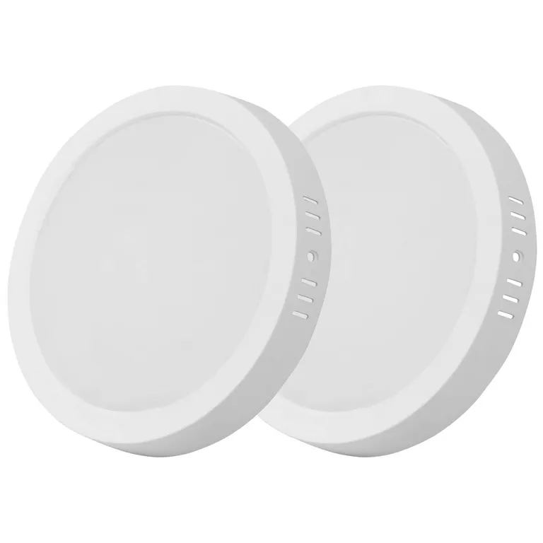 Pack 2 panel led Plástico Blanco 18 W 21 cm | Sodimac - Falabella