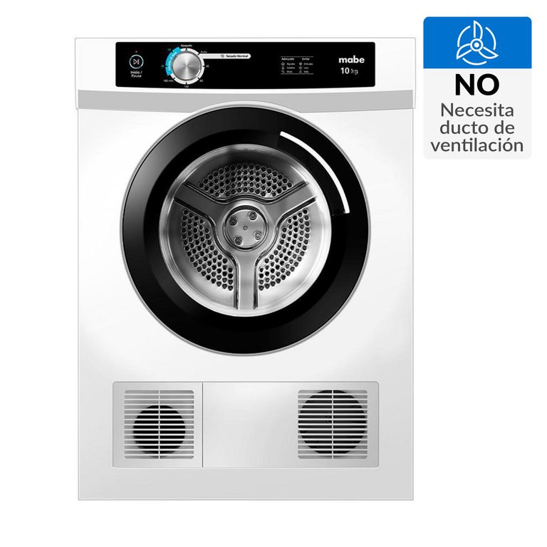 Secadora de Ropa 10 kg Carga Frontal con Evacuación Blanco SEM010VBCL0 ...