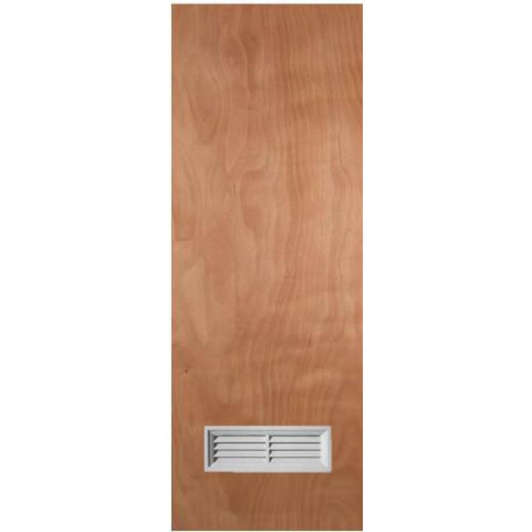 Puerta Interior Madera Terciada con Celosía Madera | Sodimac - Falabella