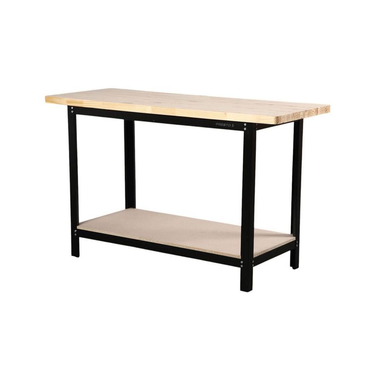 PRESTO Mesón (Banco) de Trabajo de 150x60x92 cm Madera Sólida ...