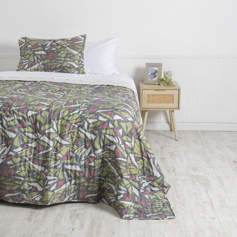 MASHINI - Quilt 1.5 plazas Stone | Ofertitas