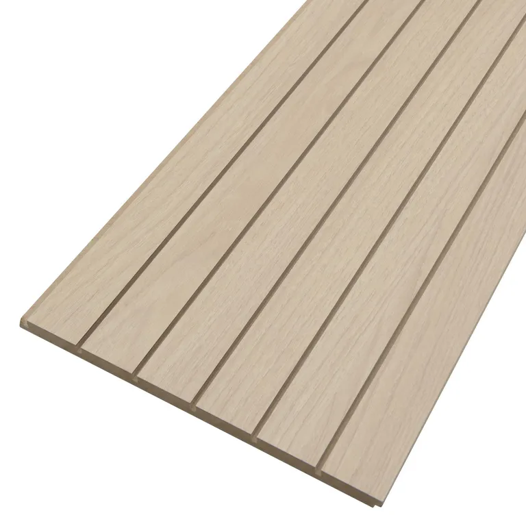 Wall Panel Revestimiento MDF Micro Ripado R32 Carvalo 12x218x2480 ...
