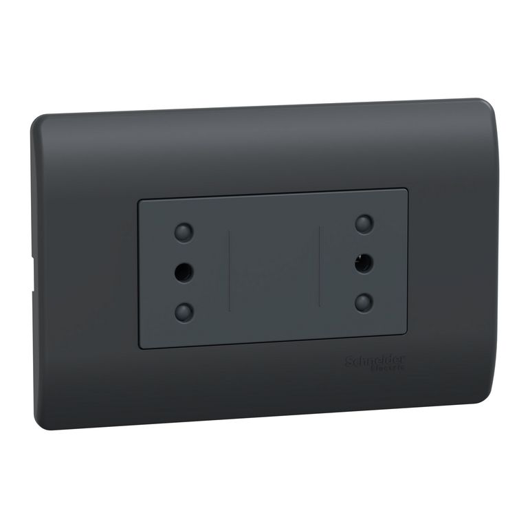 Placa Genesis Armada Duplex 10A 2P+T Monoblock | Sodimac Chile