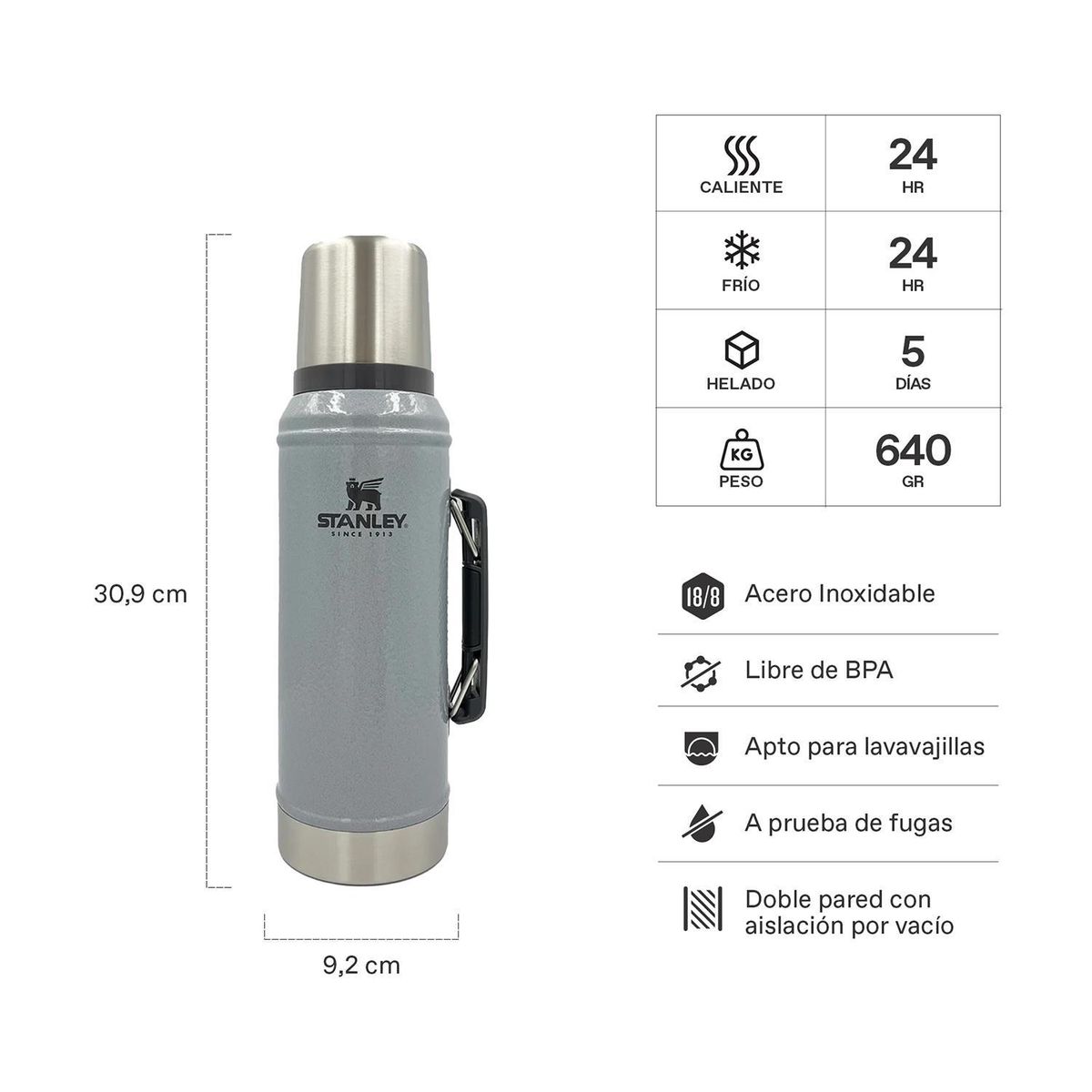 STANLEY Termo Acero Inoxidable 950 l | Falabella Chile