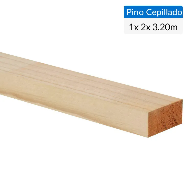 Pino Certificado Seco Cepillado 1x2 3,2 m | Sodimac - Falabella