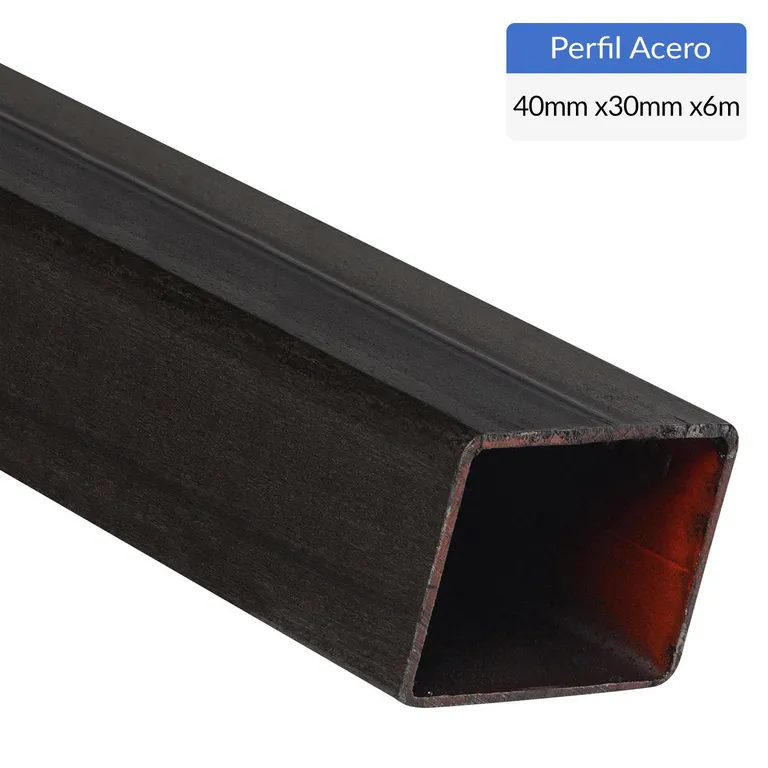 Perfil Rectangular Acero 40x30x1,5 mm 6 m | Sodimac - Falabella