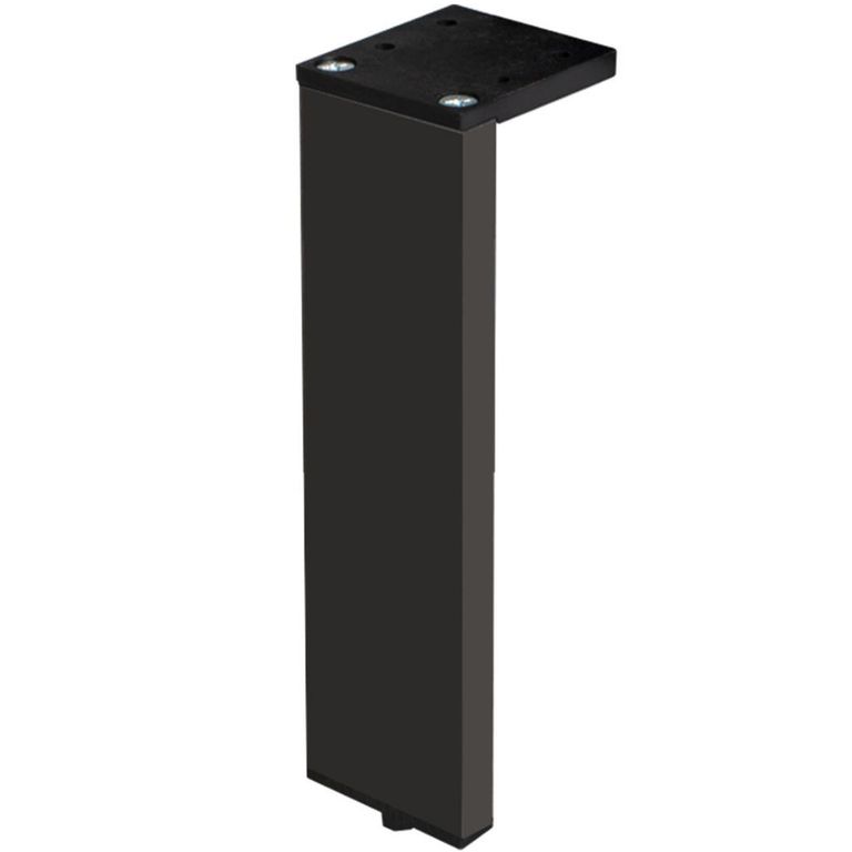 Pata aluminio laila 40x120mm negra | Sodimac Chile