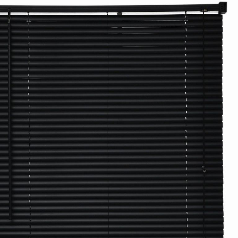 Persiana PVC negra | Sodimac Chile