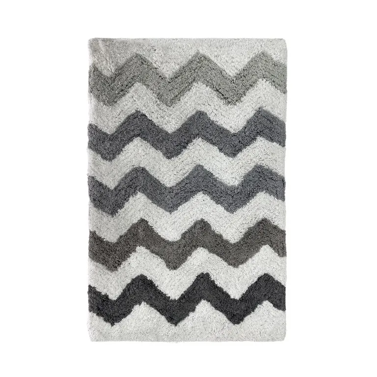 JUST HOME COLLECTION - Set 2 Pisos Baño Venice 40x60 cm Gris | Ofertitas