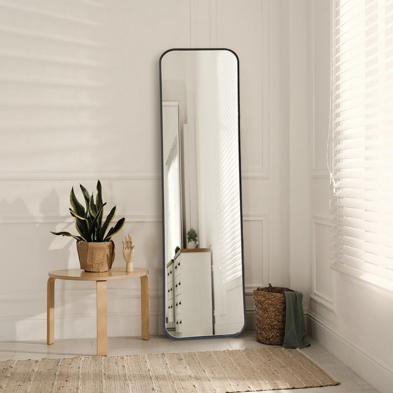 Espejo deco lind 30x120cm negro | Sodimac - Falabella