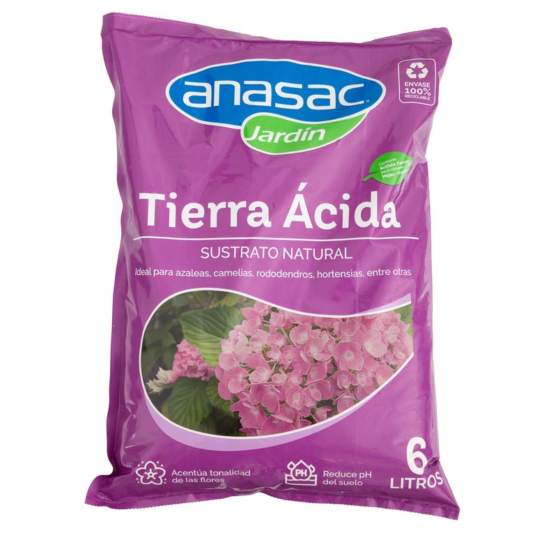 Tierra Acida para Jardín 6 litros saco | Sodimac - Falabella